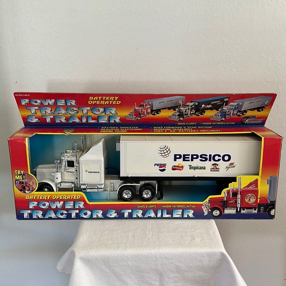 Pepsi | Toys | Pepsi Power Tractor And Trailer | Poshmark
